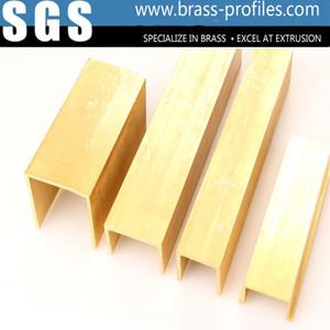 China A forma de bronze de U expulsou para a construção à venda