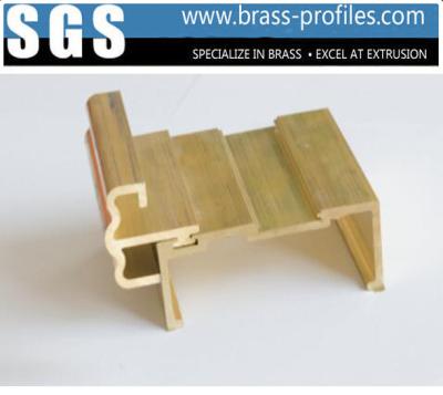 China Brass Extrusion Window Accessories Copper Window Frame Extruding for sale