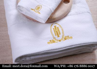 China Custom Embroidery Towel 100% Cotton Hotel Bath Towel For Sale for sale