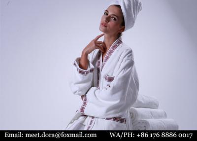China Luxury Soft Cotton Hotel Linen Bathrobe Sexy Bath Towel For Adult for sale