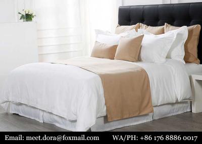China 100% Egyptian Cotton 600 Thread Count Bed Sheets Set Luxury Hotel Linen for sale