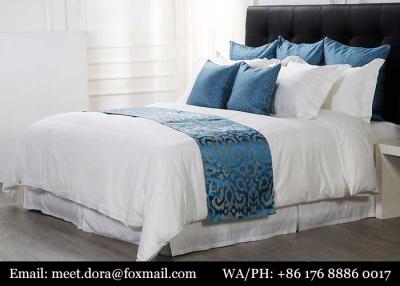 China 100 Cotton Hotel Bed Linen With Duvet Cover Bedding Set For Sale for sale