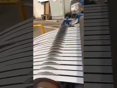 How is the stainless steel strip made