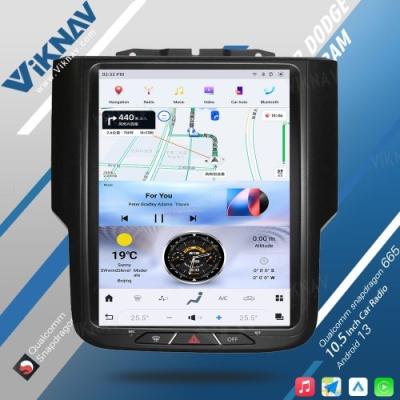 China 10.5 Inch Touch Screen 8 Core Android Car Radio For Dodge Ram 1500 2013-2018 Head Unit for sale