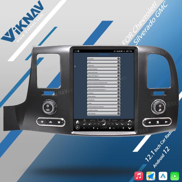 Quality OEM Chevy 2007 2011-2013 Silverado Touch Screen Radio Car Stereo GPS Navigator for sale
