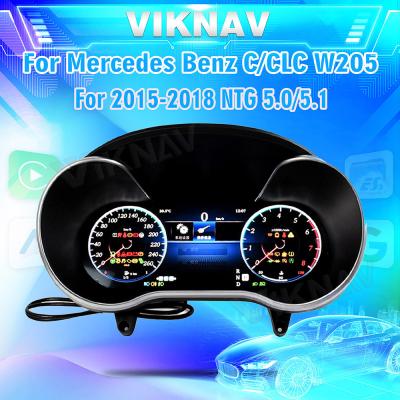 Chine Mercedes Benz C/GLC W205 2015-2018 Groupe d'instruments numériques NTG5.0 5.1 Remplacement à vendre