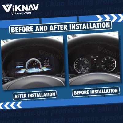 Chine Mercedes Benz VITO 2015-2021 Groupe d'instruments numériques Dash Gauges Écran Système Linux à vendre