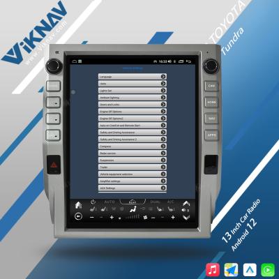 Cina Toyota Tundra Head Unit Car Radio Stereo 2014-2021 Dashboard wireless in vendita