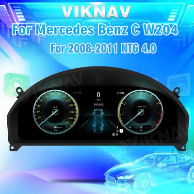 Chine Mercedes Benz Classe C W204 Cluster d'instruments numériques Vélomètre de voiture 2008-2011 Système Linux à vendre