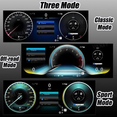 Chine Mercedes Benz Classe C W204 Cluster d'instruments numériques Vélomètre de voiture 2008-2011 Système Linux à vendre