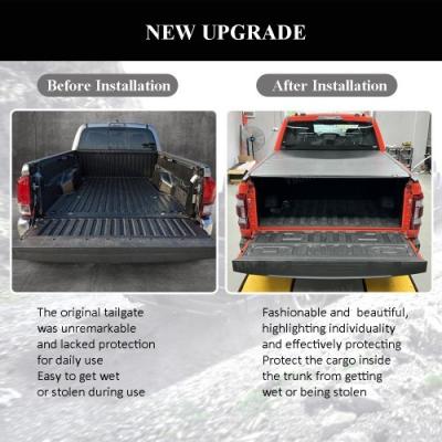 China 24oz Heavy Duty Ford F150 Truck Bed Replacement Tonneau Cover LED DRL for sale
