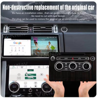Cina Viknav Fit For Land Range Rover Vogue L405 2013-2017 10.4 pollici Pannello climatizzatore auto Pannello climatizzatore in vendita