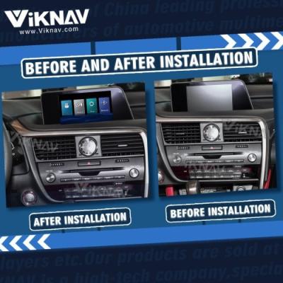 Chine Viknav Fit pour voiture d'origine Écran de 8 pouces Système Linux pour Lexus RX 2016 2017 2018 2019 Apple CarPlay sans fil à vendre