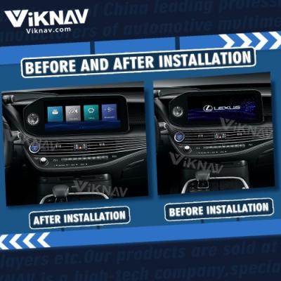 Chine Viknav Fit pour l'écran d'origine de la voiture Système Linux pour Lexus LS 2021 2022 2023 sans fil Apple CarPlay Android Auto à vendre