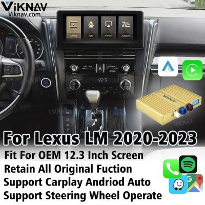 China Lexus LM 2020-2023 Linux Steering Wheel Control Interface For Original Car Screen for sale