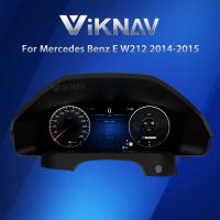 Quality VIKNAV Digital Instrument Panel Car Cluster Mercedes Benz E-Class W212 2014-2015 for sale