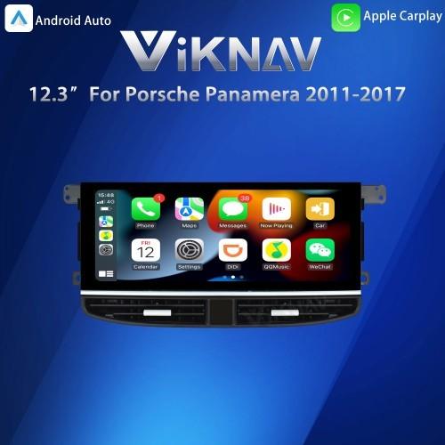 Quality VIKNAV 12.3" For Porsche Panamera 2011-2017 Multimedia Player Touch Screen Head for sale