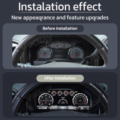 China Viknav 13 Inch Car Digital Cluster Voor Chevrolet Silverado GMC SIERRA 2014-2018 LCD Car Digital Speedometer Dashboard Instrumentenpaneel Virtueel Cockpit Te koop