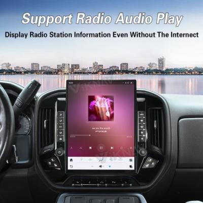 China VIKNAV 15.6'' Car Radio For Chevrolet Silverado / GMC SIERRA 2014-2018 （Black） for sale
