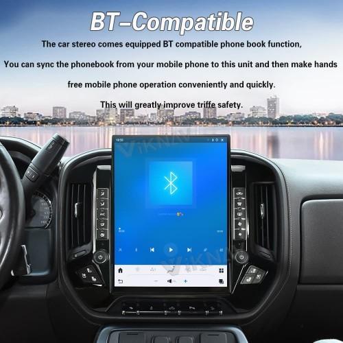 Quality VIKNAV 15.6'' Car Radio For Chevrolet Silverado / GMC SIERRA 2014-2018 （Black） for sale