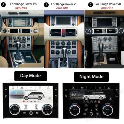 China Viknav 10.4 Inch Air Condition Board For Land Rover Range Rover V8 Air Conditioning Climate Panel With Day And Night Mode（AC） for sale