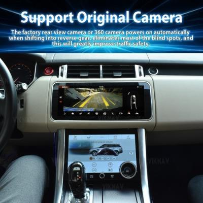 China Viknav 12.3 Inch Upgrade Car Radio For Range Rover Sport L494 2013-2017 GPS Navigation Multimedia Player Wireless Carplay Auto Stereo Touch Screen (Beige) for sale