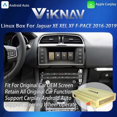 Cina Interfaccia Viknav Linux per Jaguar XE XEL XF F-PACE 2016-2019 con CarPlay Wireless in vendita