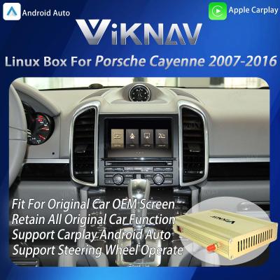 中国 ワイヤレスカープレイ付きのポルシェカイエン 2007-2016用のViknav Linuxインターフェースボックス 販売のため