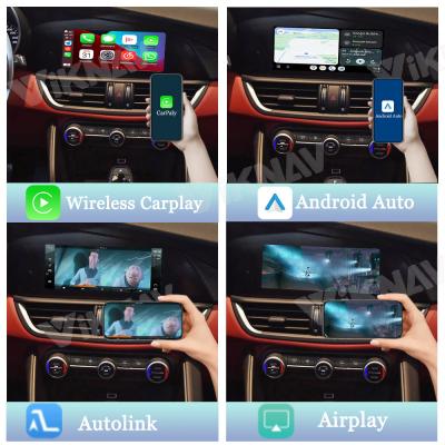 Китай Viknav Linux Interface Box для Alfa Giulia 2017-2019 с беспроводным CarPlay Android Auto продается