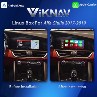 Китай Viknav Linux Interface Box для Alfa Giulia 2017-2019 с беспроводным CarPlay Android Auto продается