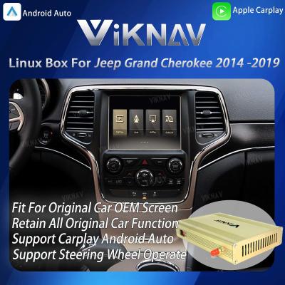 中国 Viknav Linux Interface Box for Jeep Grand Cherokee 2014-2019 with Wireless CarPlay 販売のため