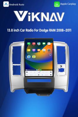 China VIKNAV 13,8 pulgadas Radio para automóviles para Dodge RAM 2008-2011 Carplay inalámbrico en venta