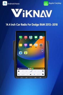 China VIKNAV 14.4 " Radio para automóviles Para Dodge RAM 2013-2018 Wireless Carplay Android en venta