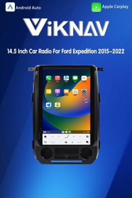 China Viknav 14,5 pulgadas Radio de automóviles Para Ford Expedition 2015-2022 Pantalla táctil Android Auto Estéreo Unidad de cabeza GPS Navegación en venta