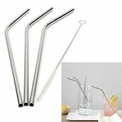 China Eco-friendly Reusable Stainless steel straws for sale