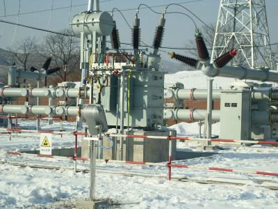 Cina Il trasformatore elettrico elettrico 8000kVA ONAN/ONAF, Shell di monofase 66KV scrive in vendita