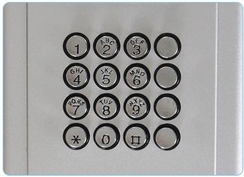 Vandal Resistant VoIP SIP Hot Line Panel Phone