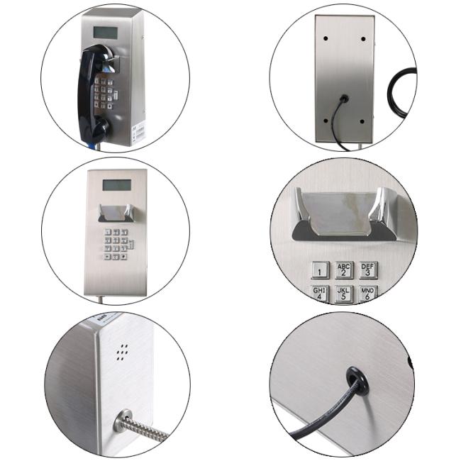 Heavy Duty, Vandal Resistant Metal Telephones
