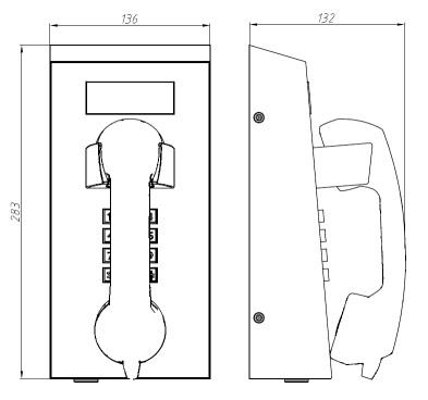 Heavy Duty, Vandal Resistant Metal Telephones