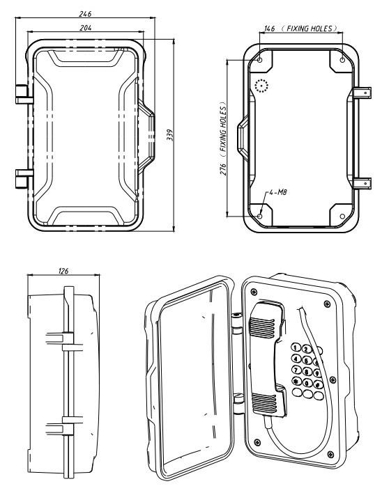 OEM Robuste Hook Switch Telephone 1