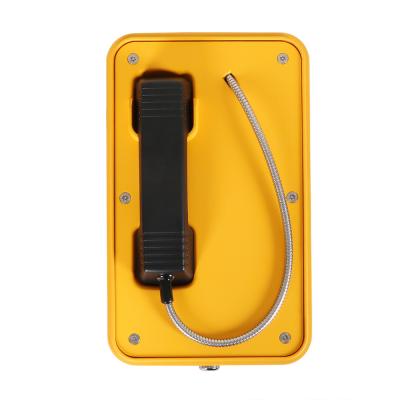 PoE Waterproof Industrial Voip Telephone Aluminum Alloy Material