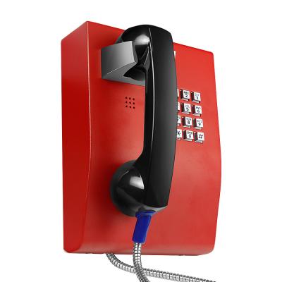 China Telefoon van het vandaal de Bestand Ziekenhuis met Ruw Zaktelefoon en Metaaltoetsenbord for sale