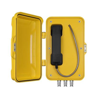China VoIP Speed Dial Outdoor Telephone Box For Heavy Duty Chemical / Power Industry for sale