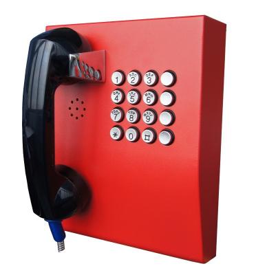 China Replaceable Telephone Spare Parts Anti Vandal 16 Key Keypad With Zinc Alloy Buttons for sale