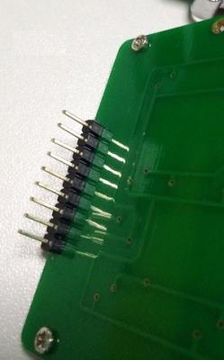 China Zinc Alloy Rugged Blue Backlight  12 keys Keypad with 9 Pin for sale