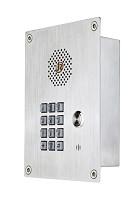 China Safety SIP Call Box With Metal Keypad , Rugged SIP Door Phone For Clean Room for sale