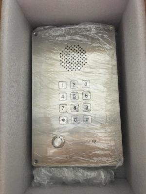 China Intercom de puerta inalámbrico empotrado Teléfono SIP manos libres para sala limpia en venta