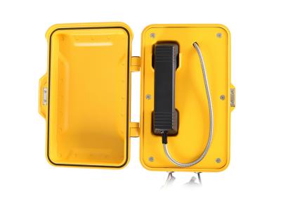 Robuuste constructie industriële analoge telefoon met snelle - fit terminalaansluiting