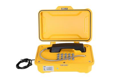 China SIP VoIP Analog Industrial Weatherproof Telephone IP65-IP67 With Full Keypad for sale