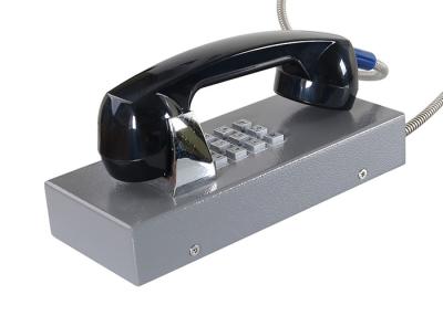 Κίνα Αδιάβροχο Τηλέφωνο Φυλακής Κρατουμένων, Ανθεκτική Κάψουλα, Ανθεκτικό Πληκτρολόγιο με Γκρι Χρώμα προς πώληση